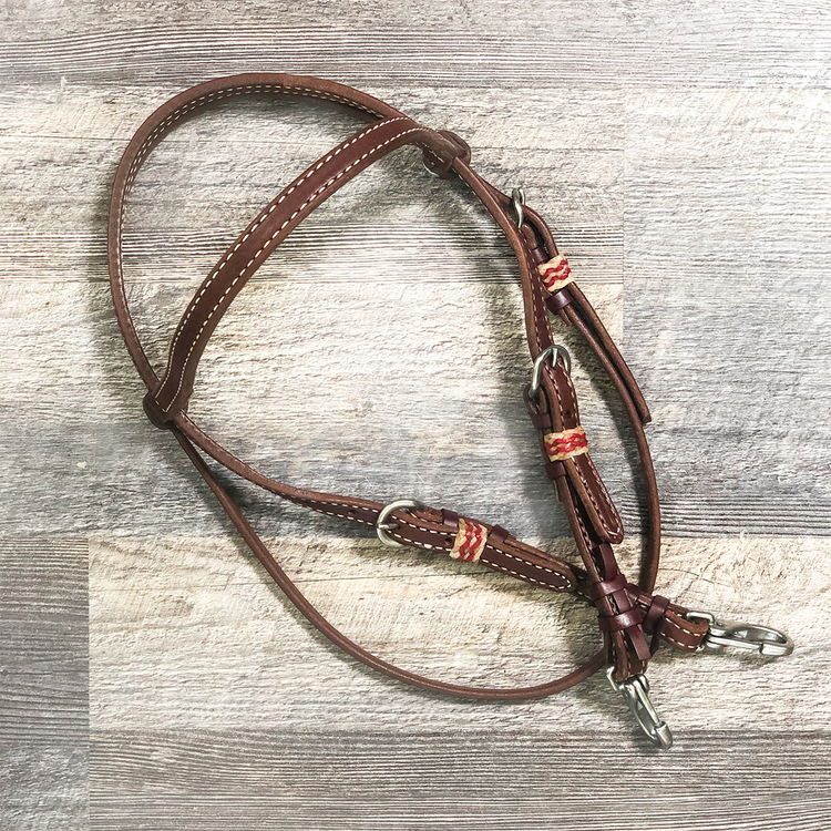 Handmade Leather Headstalls | Hermann Oak | Andrea Equine